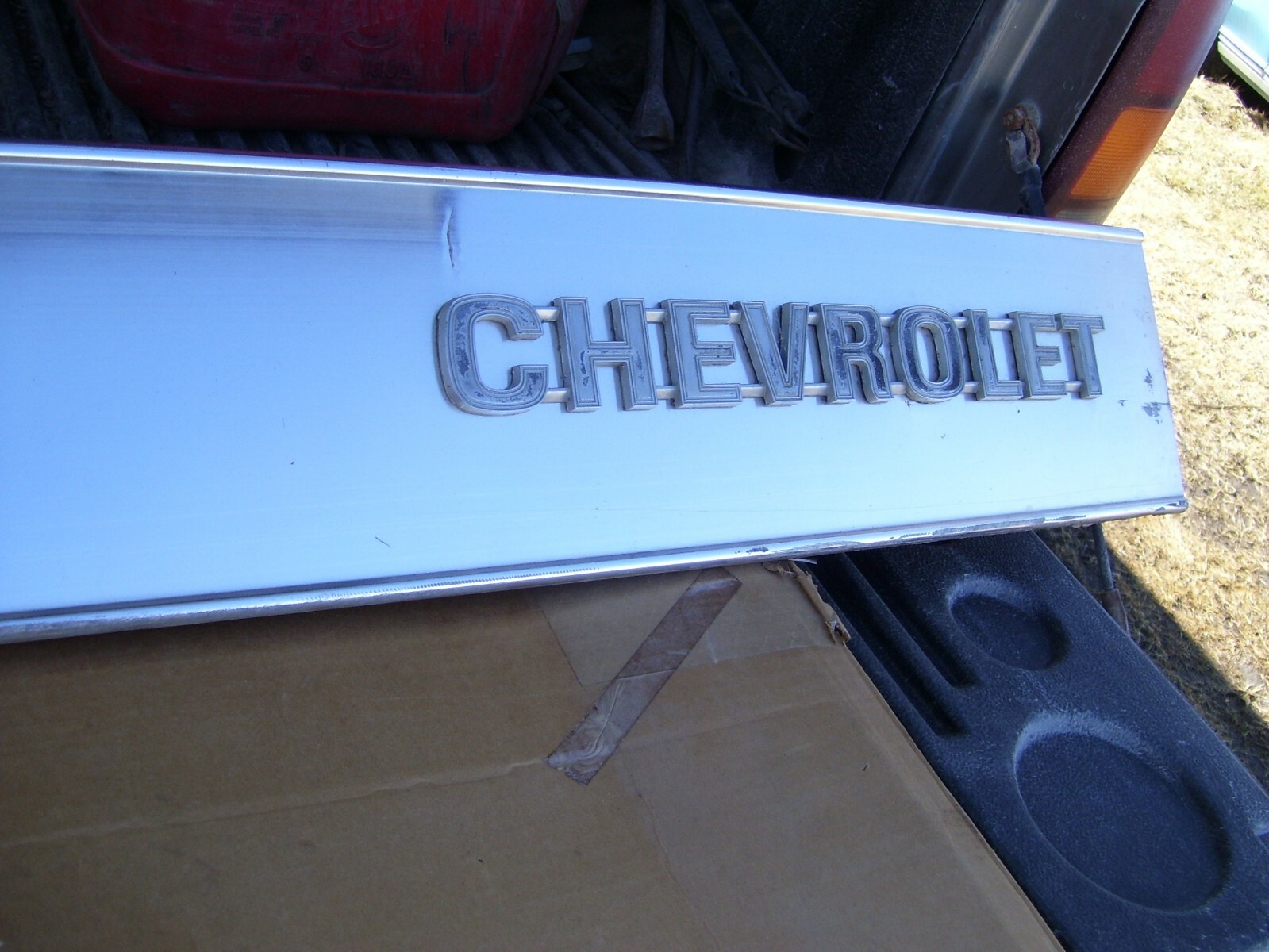 1973-1980 Square Body Tailgate Band Chevy Truck Tail Gate Molding Trim ...