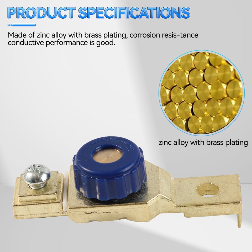 Motorcycle Post Battery Master Disconnect Isolator Terminal Cut-Off ...