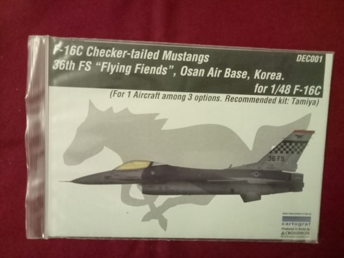 36th FS "Flying Fiends", Osan Air Base, Korea for F/16C - 1/48 ...