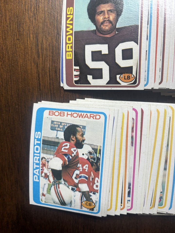 1978 Topps Football Partial Set 163 Different Cards NFL Lot | eBay