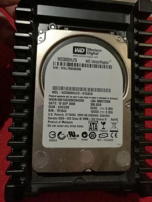Western Digital Velociraptor 300GB 10000 RPM Disque Dur SATA WD3000HLFS ...