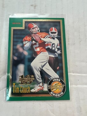 Tim Couch 1999 Score Anniversary Showcase Rookie #221 #1374/1989 NrMt ...