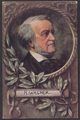 MUSIC : R. WAGNER German Composer vintage art postcard | eBay