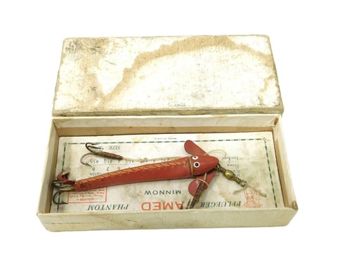 Vintage "Pflueger's Famed Phantom Minnow" Devon Lure in Box | eBay