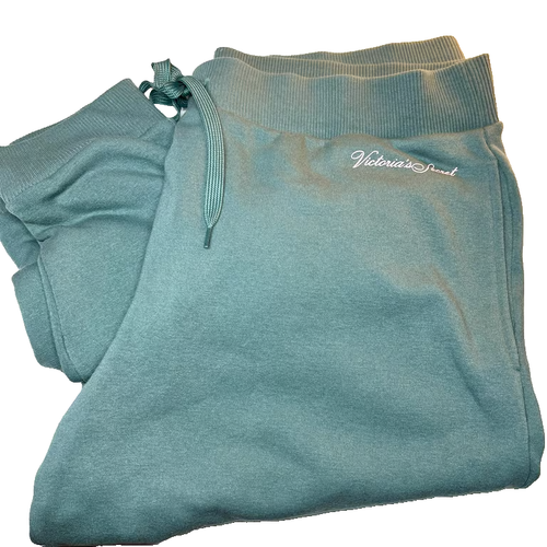 VS PINK Victoria Secret Light Green Sweatpants NWT Lounge wear fall bts ...