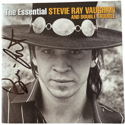 Stevie Ray Vaughan Essentials, SIGNED by Bill Carter/Chris Layton/Tommy ...