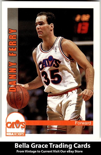 1992-93 Hoops Danny Ferry #40 Cleveland Cavaliers NBA Basketball | eBay