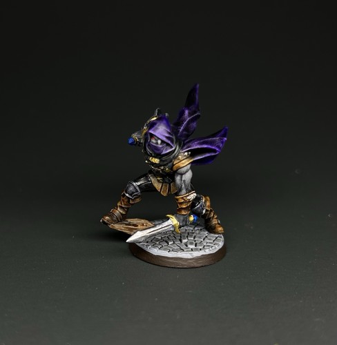 Hand Painted Drow | Dark Elf Rogue | Thief Miniature TTRPG DnD D&D ...