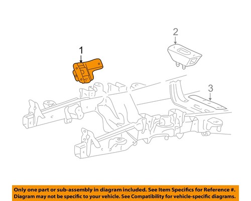 FORD OEM 2004 Expedition Engine Engine Trans Mounting-Motor Mount ...