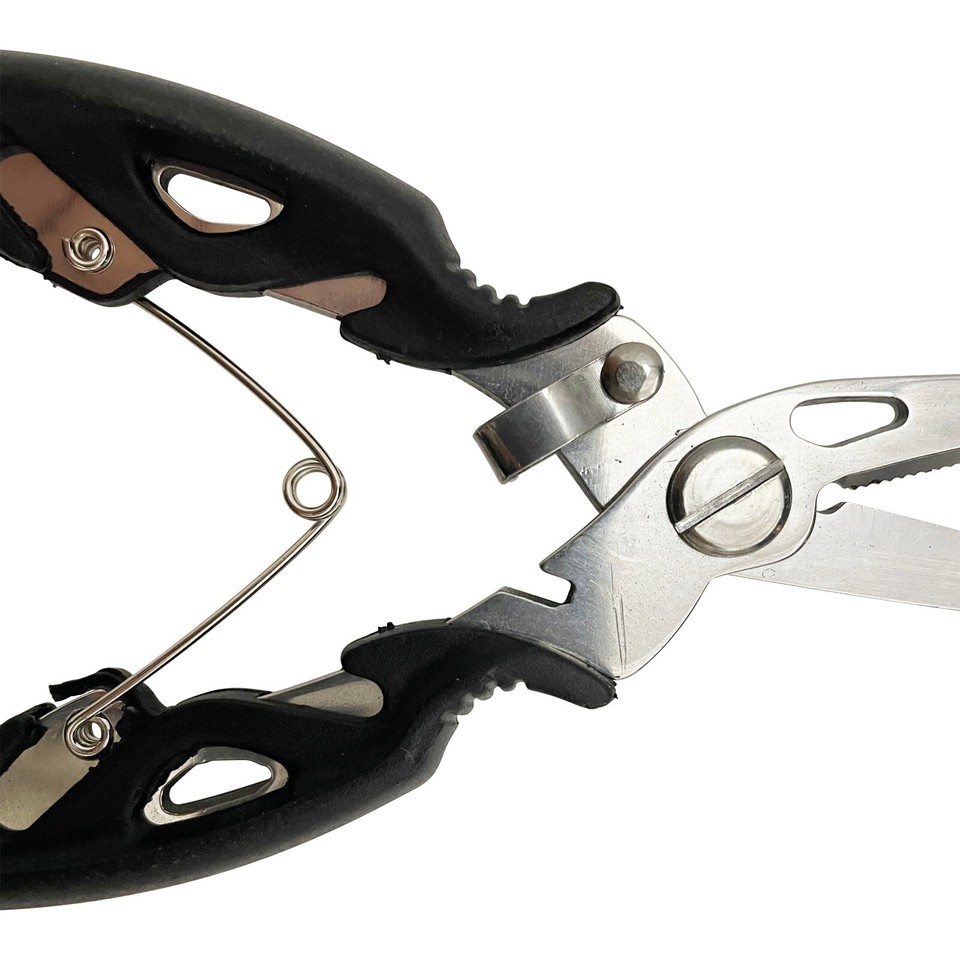 Fishing Pliers Scissors Line Cutter Split Ring Hook Remover Tool ...