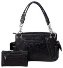 Western Purse For Women Bag Handbag Wallet Set Carry Conceal Cross ...