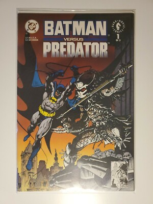 Batman vs Predator #1 of 3 Mini Series 1st Print 1991 DC Comics VF/NM ...