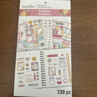 Recollections Sticker Book 739 Pieces. Great For Calendars To Do List ...