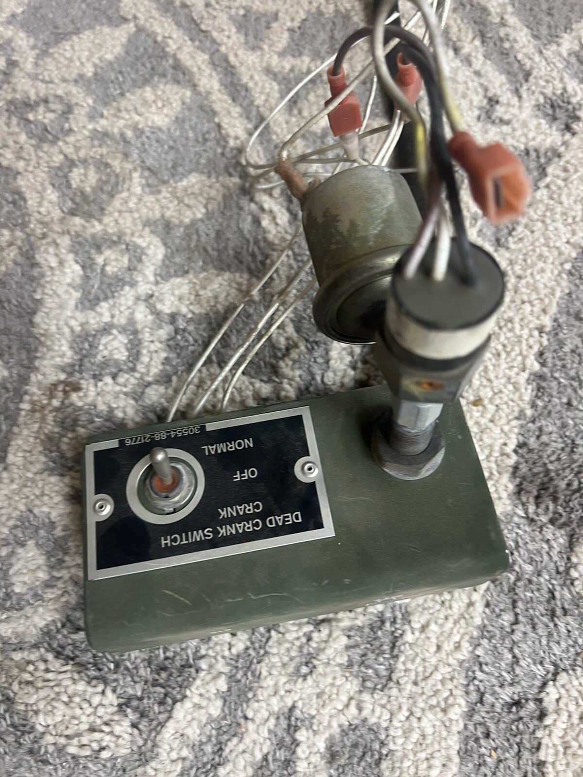 mep 803a Oil Pressure Sending Unit Military Generator Dead Crank Switch ...