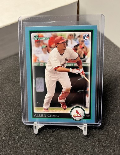 Allen Craig 2010 Bowman card BDP93 St. Louis Cardinals rookie blue 322/ ...