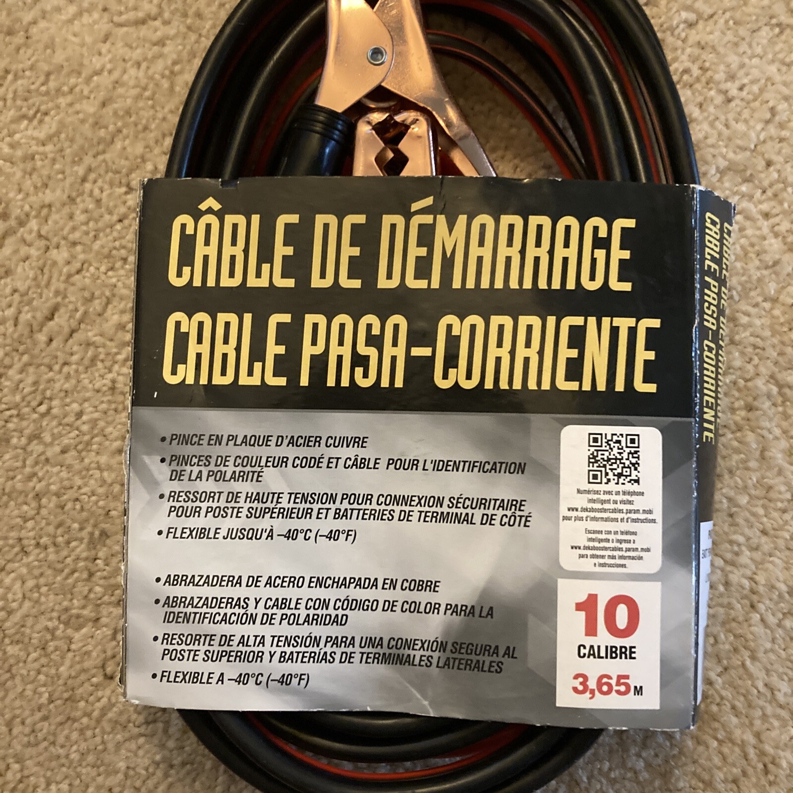 Deka Battery Terminals DK04852 Booster Cable | eBay