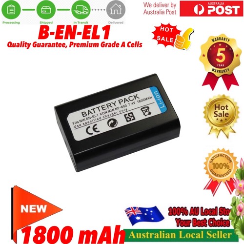 For KONICA MINOLTA NP-800 NIKON EN-EL1 ENEL1 Camera Battery DiMAGE A200 ...