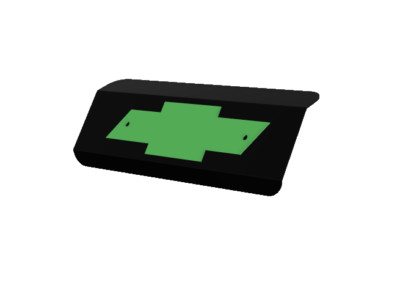 *FITS OUR COIL COVERS* CHEVROLET BOW TIE BOLT ON BADGE EMBLEMS lOGO LS ...