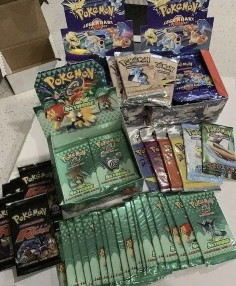 Shining Edition Pokémon TCG Mega Deluxe Lot 6 Booster Packs Modern ...