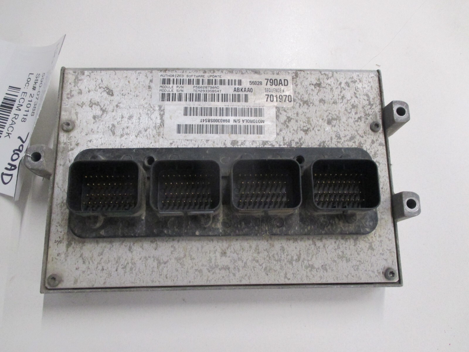 2004 Dodge Ram 1500 ECM, PCM, ECU 3.7L 2WD #56028790AD | eBay