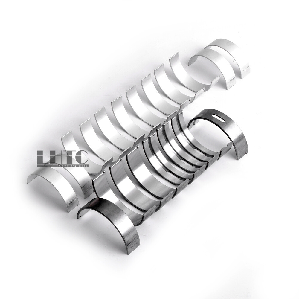 Main Crankshaft & Con Rod Bearings Shells STD For Audi S4 S5 A6 Q5 Q7 3 ...