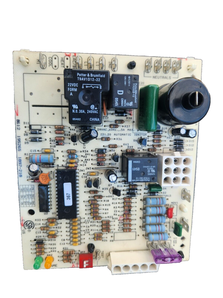 Reznor 195265 Integrated Control Board 1097-83-211A DSI Direct Spark ...