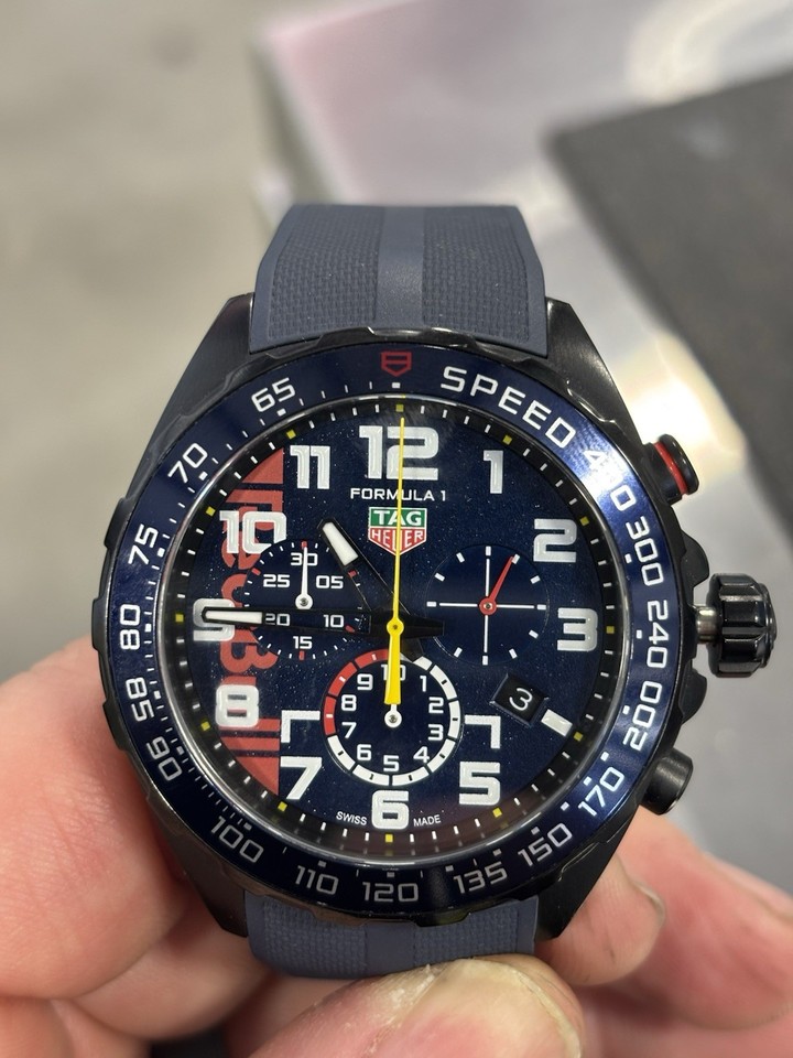 TAG HEUER Chronograph X Formula 1 Oracle Red Bull Racing Watch CAZ101AZ ...