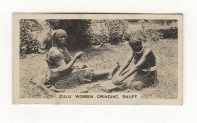 Scenes of South Africa 1932. Zulu women grinding snuff | eBay