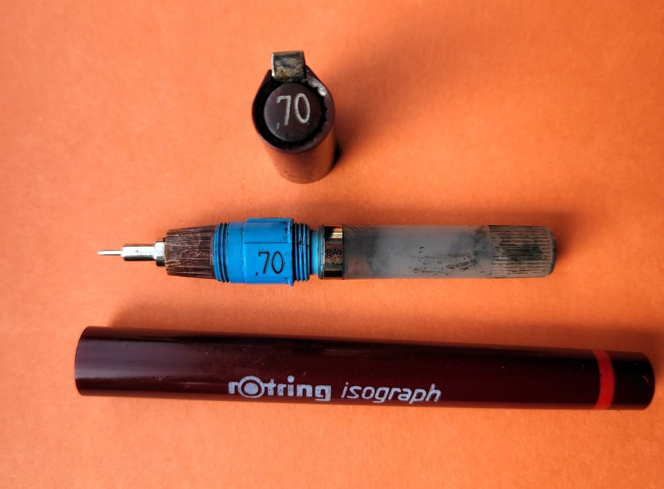 rOtring Isograph Tech Drawing pen 0.70 mm | eBay UK