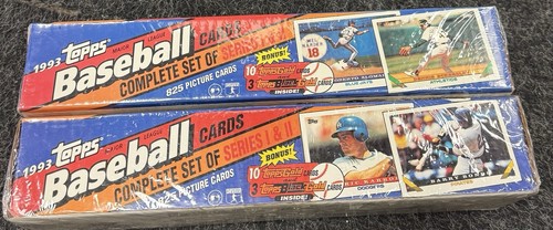 1993 Topps Baseball Complete Factory Sealed Set (Jeter Gold RC Chase ...