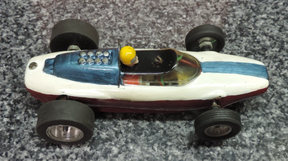 Vintage Russkit Lotus Slot Car 1/24th Box 1960's Custom Chassis Parts ...