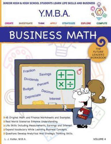 YMBA Business Math : YMBA Learning Workbook Series -Business Math and ...