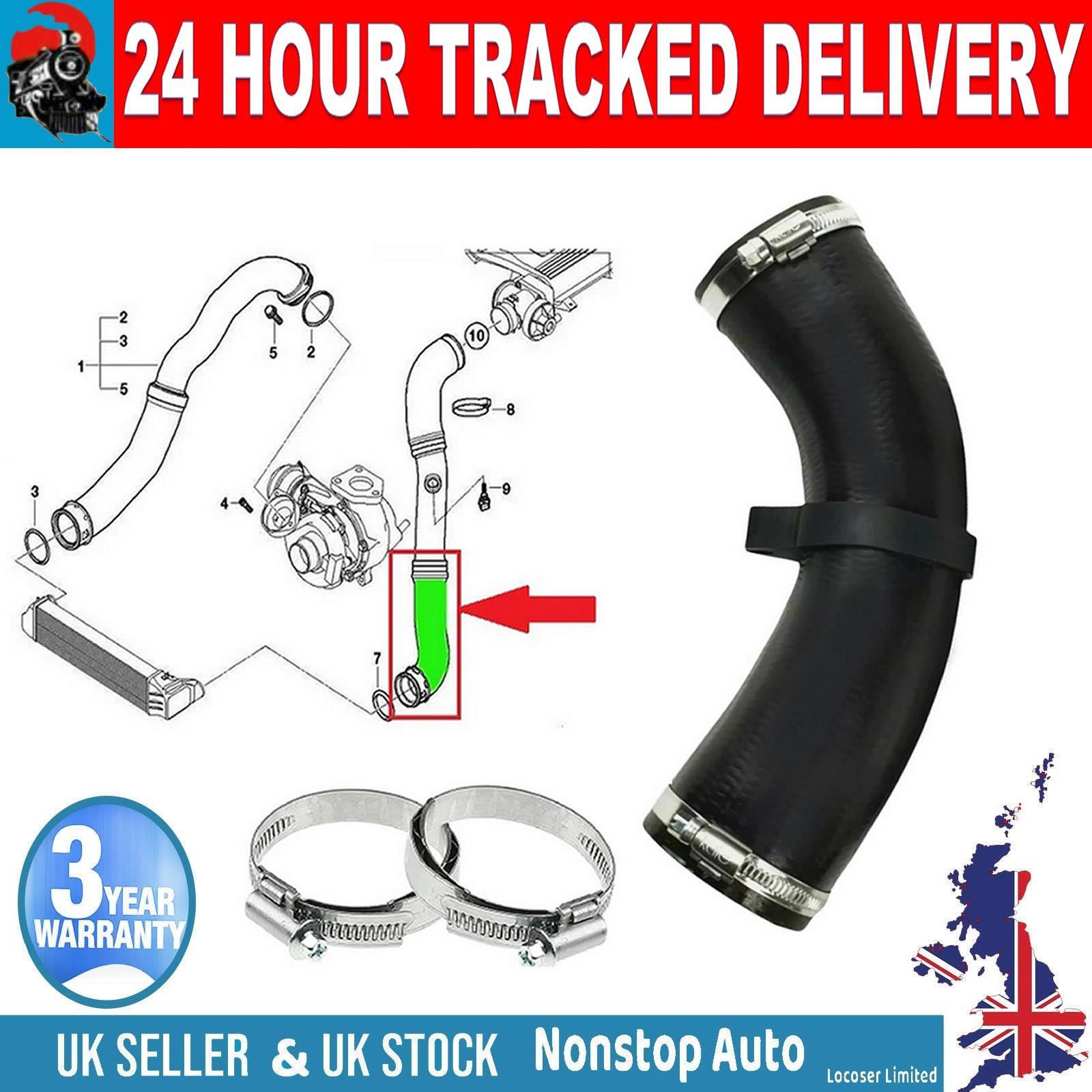 TURBO INTERCOOLER HOSE PIPE FOR BMW 3 SERIES E46 318D 320D 11617799397 ...