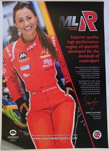 Rebecca Jackson Racing Poster F1. | eBay