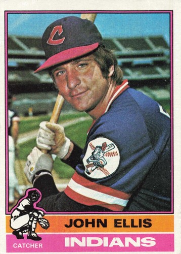 John Ellis Cleveland Indians 1976 Topps Baseball Card #383 | eBay