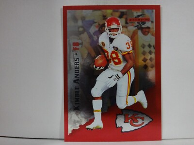 1995 Score Red Siege Kansas City Chiefs Football Cards #143 Kimble ...