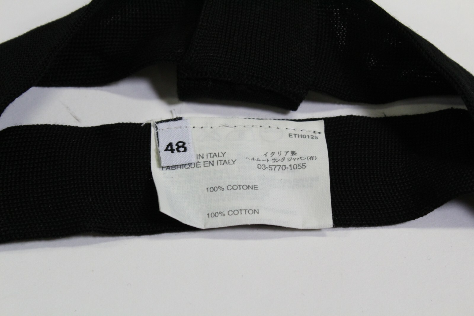 HELMUT LANG VINTAGE ARCHIVAL 2003 CUT OUT BLACK SKELETON POLO VEST TOP ...