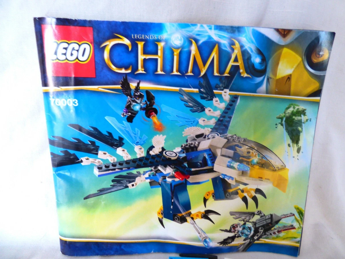 Lego Chima Eris Eagle Interceptor Instructions
