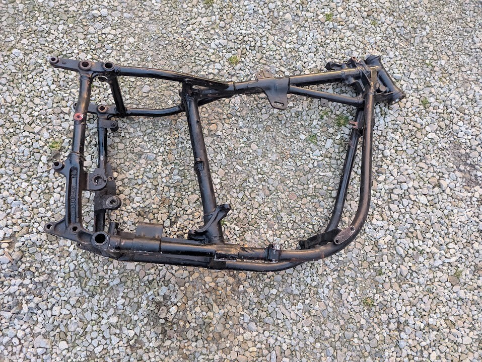 1970 HARLEY DAVIDSON HYDRA GLIDE FLH FRAME W/MATCHING CASE | eBay