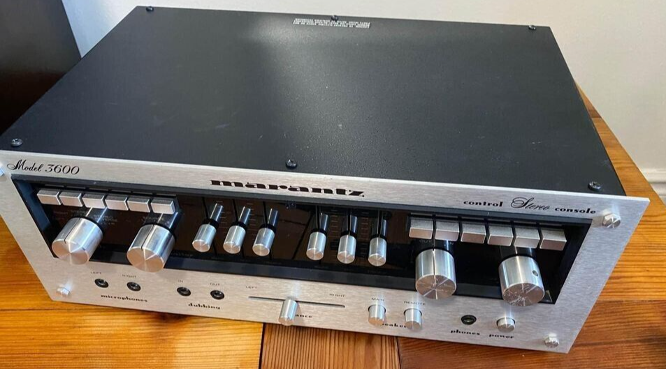 Vintage Marantz 3600 Preamp Stereo Control Console - Excellent working ...