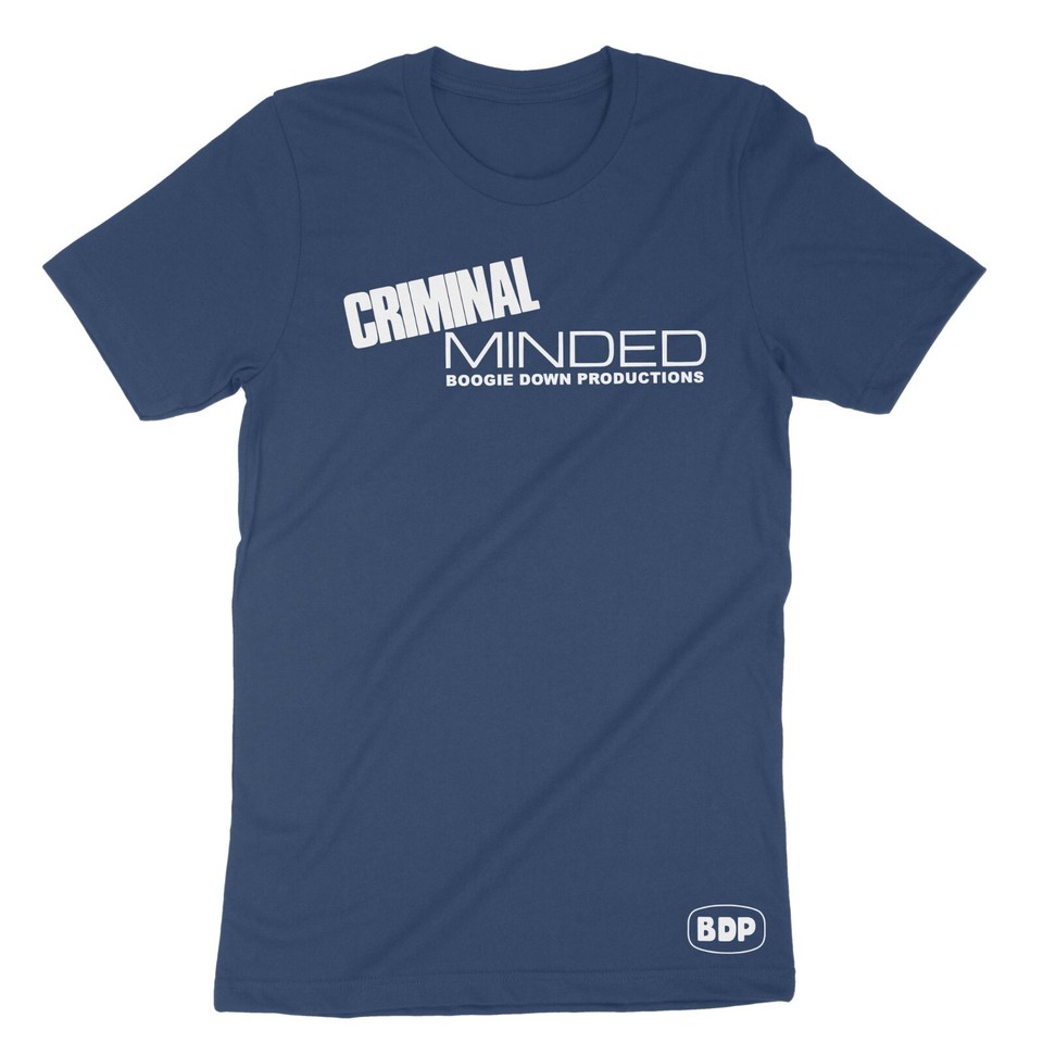 Boogie Down Productions BDP KRS One Criminal Minded Graphic Hip Hop Men ...