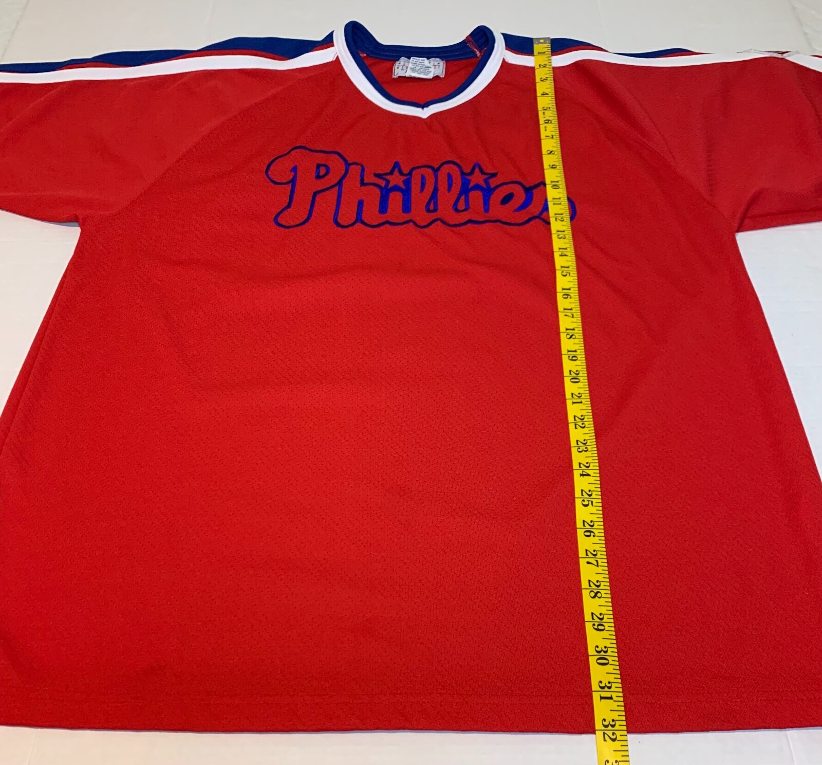 Genuine Merchandise Mens Starter Phillies Baseball V … - Gem
