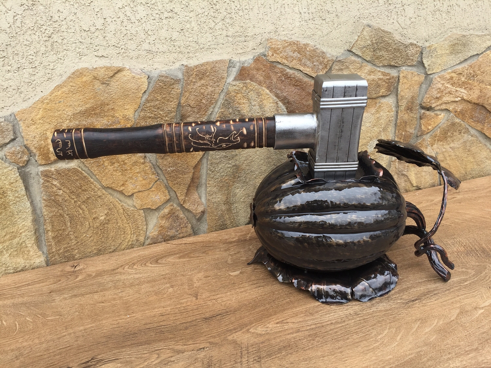 Medieval Carpenter Hammer