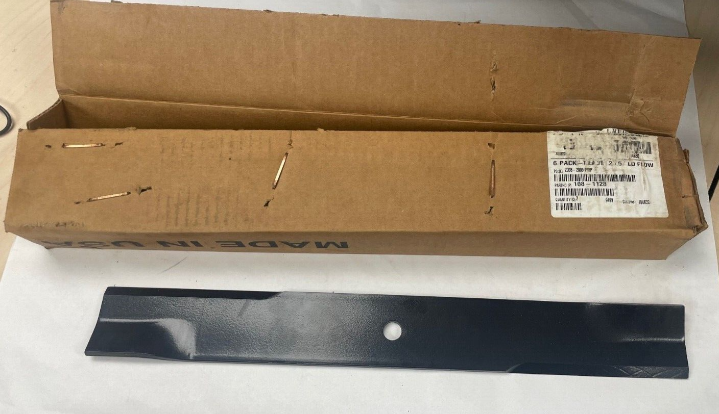 Qty 3 NEW GENUINE OEM TORO PART # 105-7716-03 BLADE-LO FLOW Pack of 3 ...