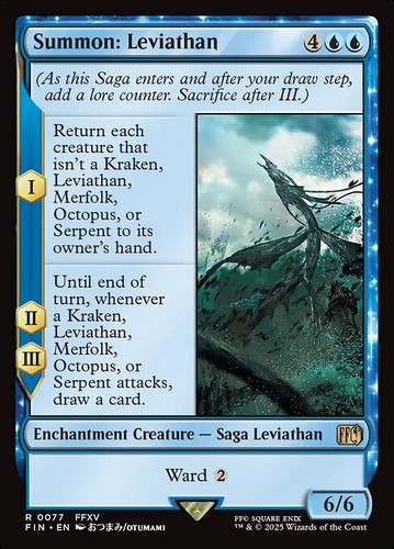 Summon: Leviathan - Non-Foil - Final Fantasy - 77 | MTG Card | eBay