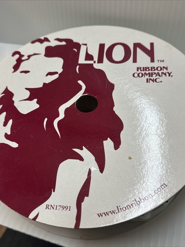 Lion Ribbon Co Wired Cotton Tail Aqua 1.5" Wide x 26 yds 225657 | eBay