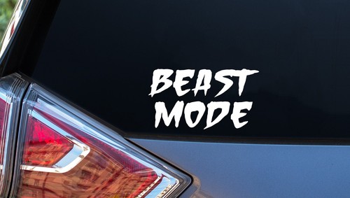 Beast Mode Vinyl Sticker Decals | eBay
