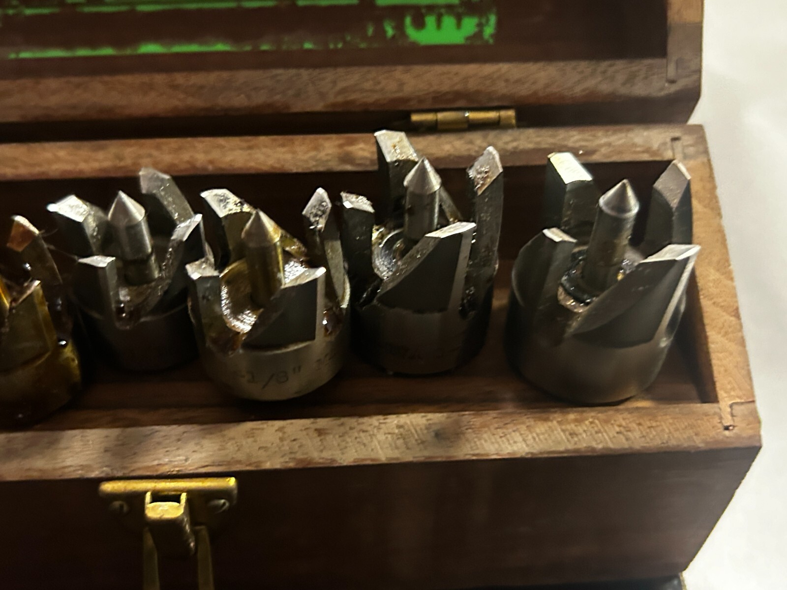 MACHINIST OfCe LATHE MILL Machinist Set of Roto Bor End Mill Cutter ...