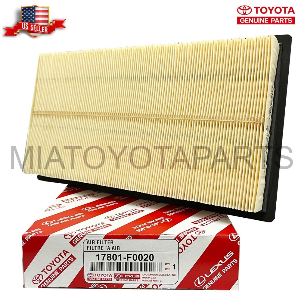 OEM Genuine Toyota Camry Hybrid Corolla Engine Air Filter 17801-F0020 ...