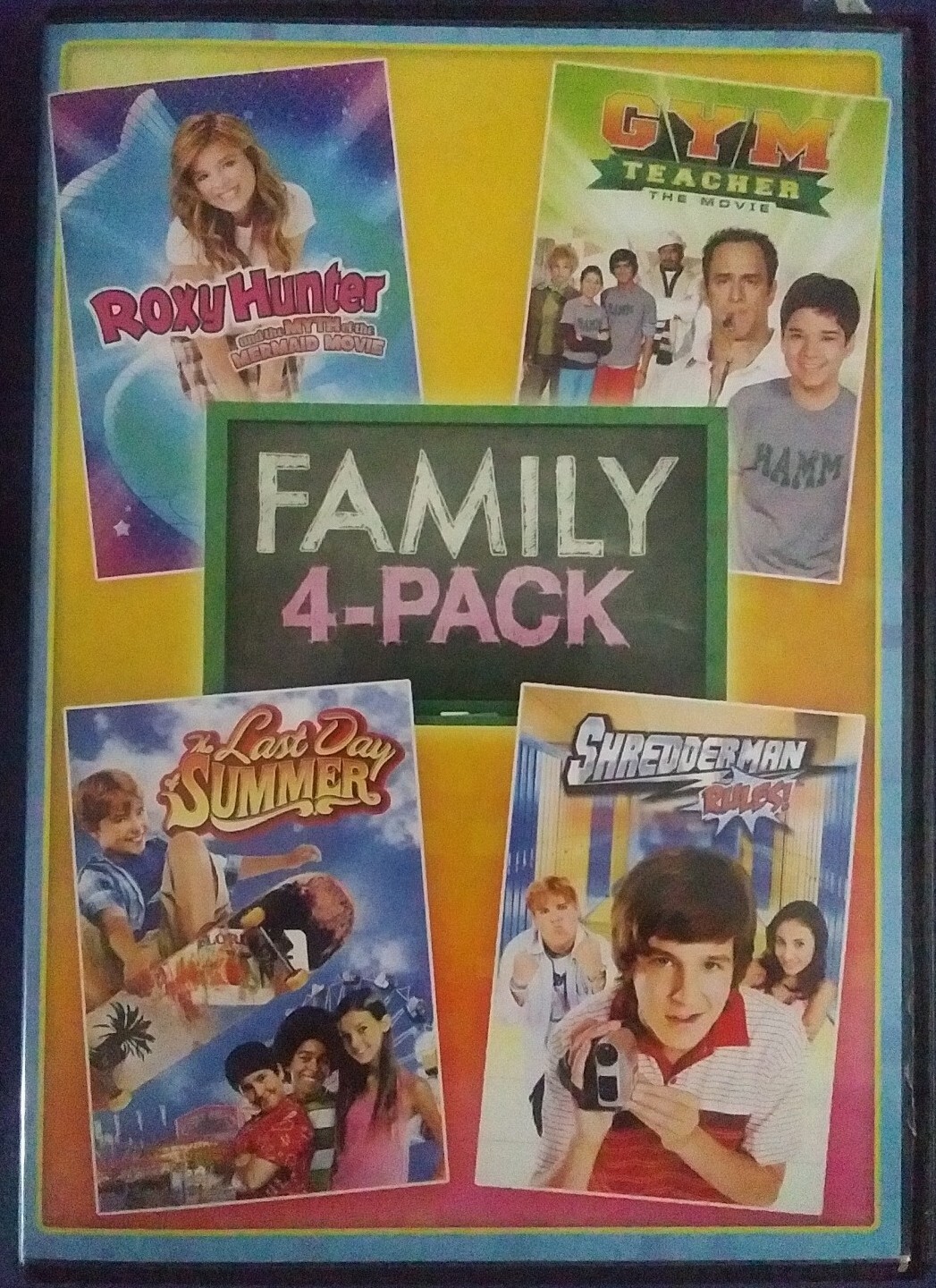 Family 4-Pack- Roxy Hunter/ Gym Teacher/ Last Day of Summer/ Shredderman DVD VGC 683904536839| eBay